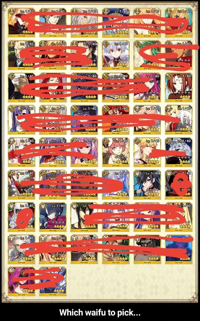 Which waifu to pick... - Which waifu to pick... - iFunny