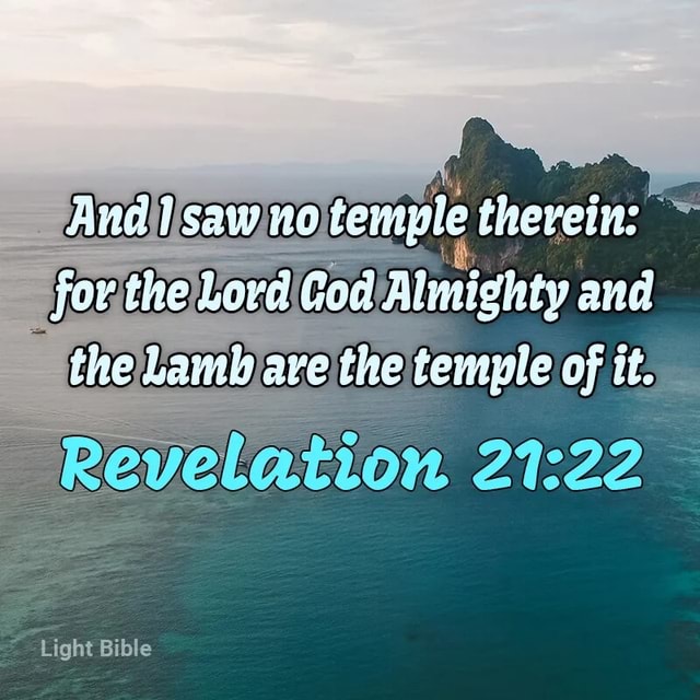 EAndil) therein: the LordIGod 'Almighty and are the temple of it Light ...