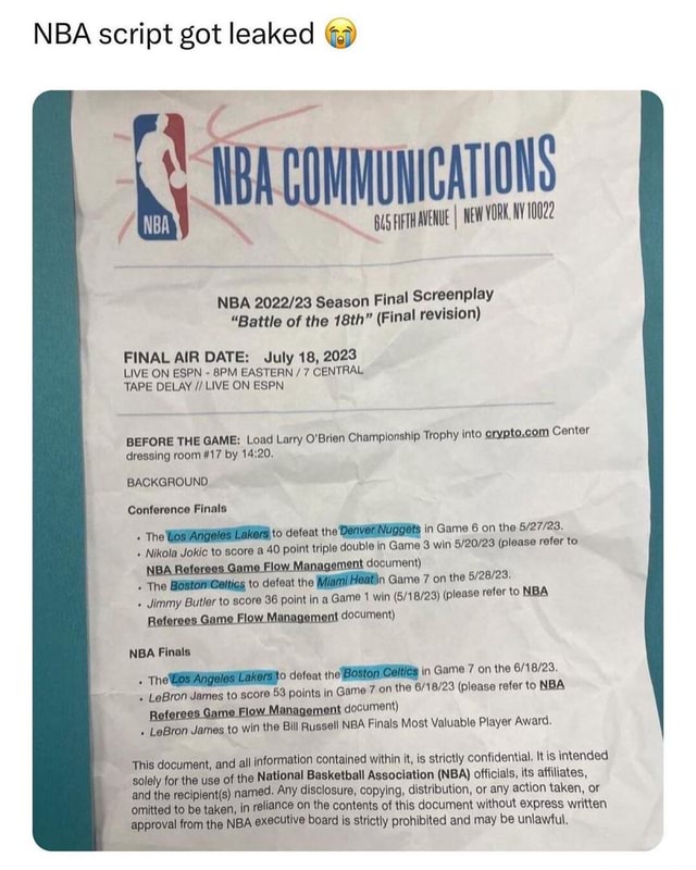 This script went viral on Twitter.. Here we go again with the theories ...