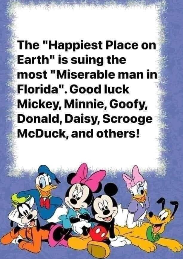 The "Happiest Place on Earth" is suing the most "Miserable man in ...