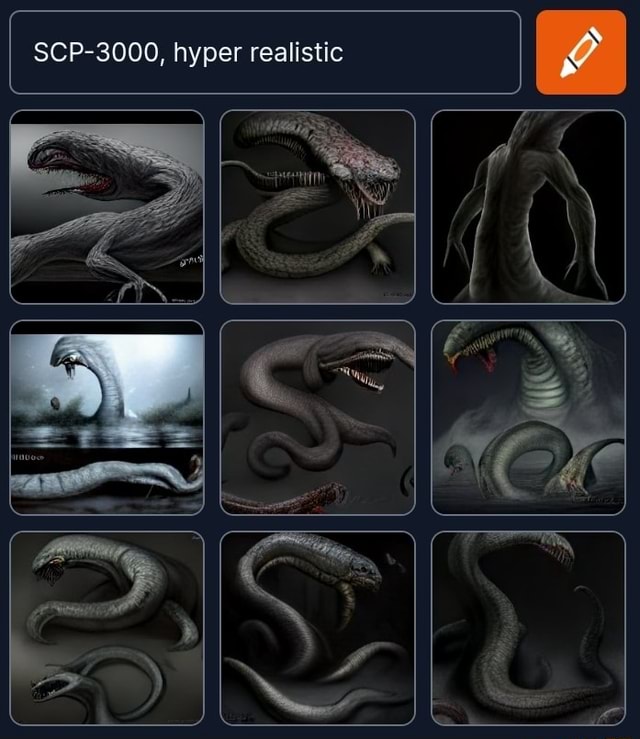 SCP-3000, hyper realistic - iFunny