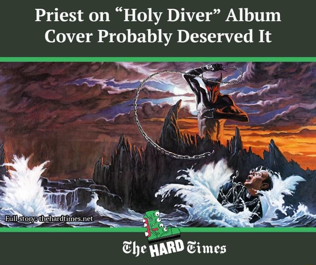 Priest on "Holy Diver" Album Cover Probably Deserved It Story ...