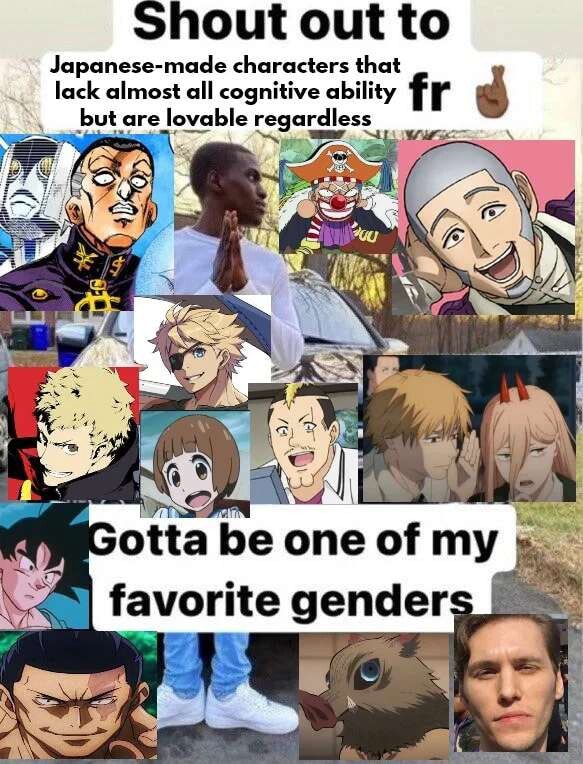 Shout out to Japanese-made characters that lack almost all cognitive ...