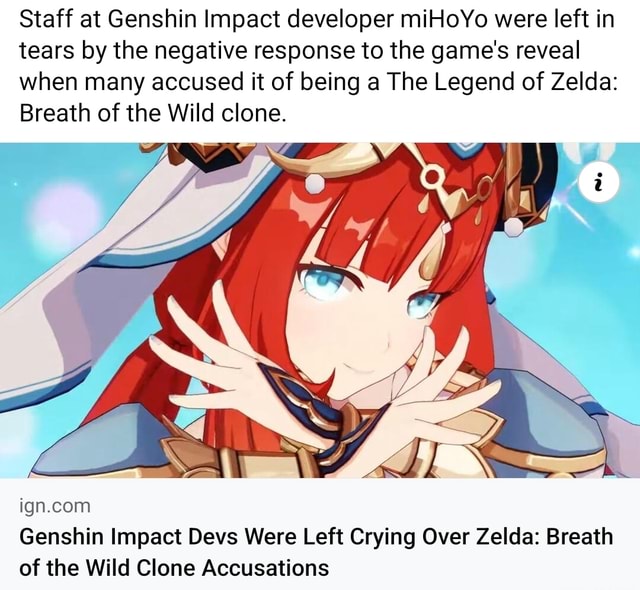 Staff at Genshin Impact developer miHoYo were left in tears by the ... Staff at Genshin Impact developer miHoYo were left in tears by the ...