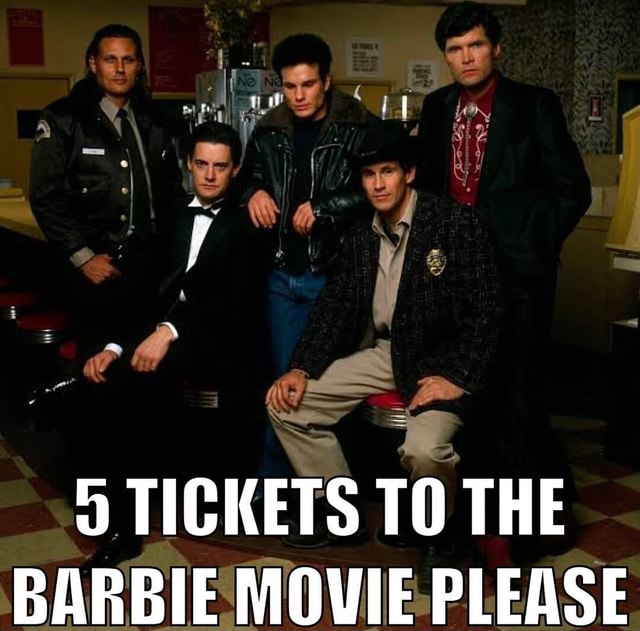 Ff a = 5 TICKETS TO THE BARBIE MOVIE PLEASE - America’s best pics and ...
