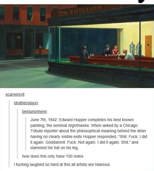 Scarvenrot Idratherstayin Besturionhere June 1942 Edward Hopper Completes His Best Known
