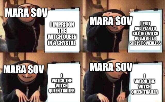 T IMPRISON MARA 1PLOT 'AND TO THE 'AND PLAH TO KILU THE WITCH WITCH ...