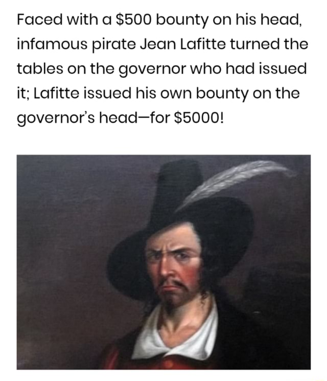 Funny history fact - Faced with a $500 bounty on his head, infamous ...