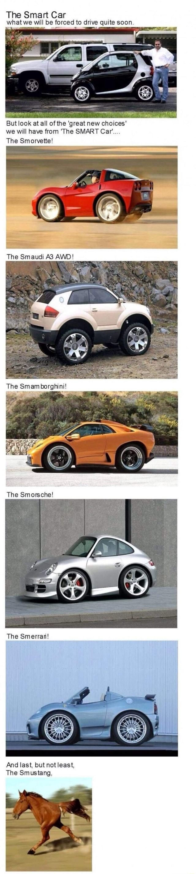 The Smart Car what we will be forced to drive quite soon. But look at ...
