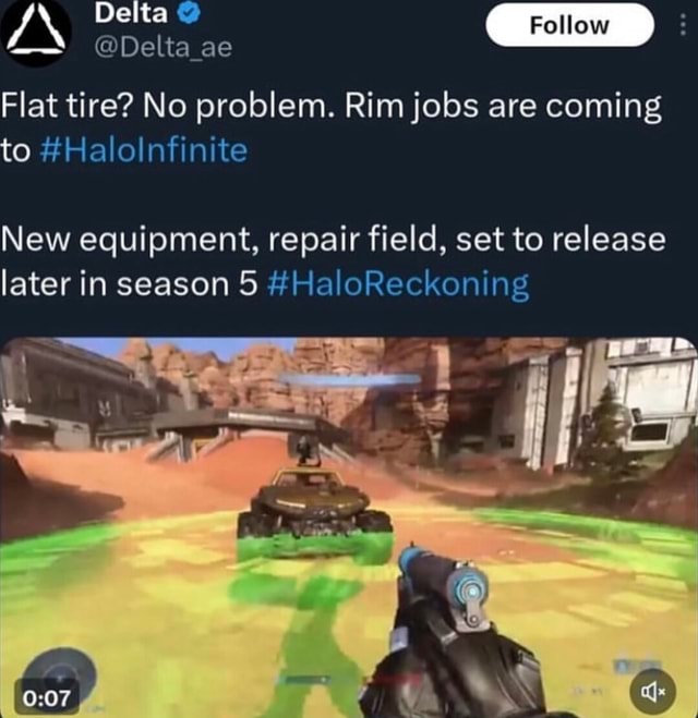 Delta Delta ae Flat tire? No problem. Rim jobs are coming to #Ha nfin ...