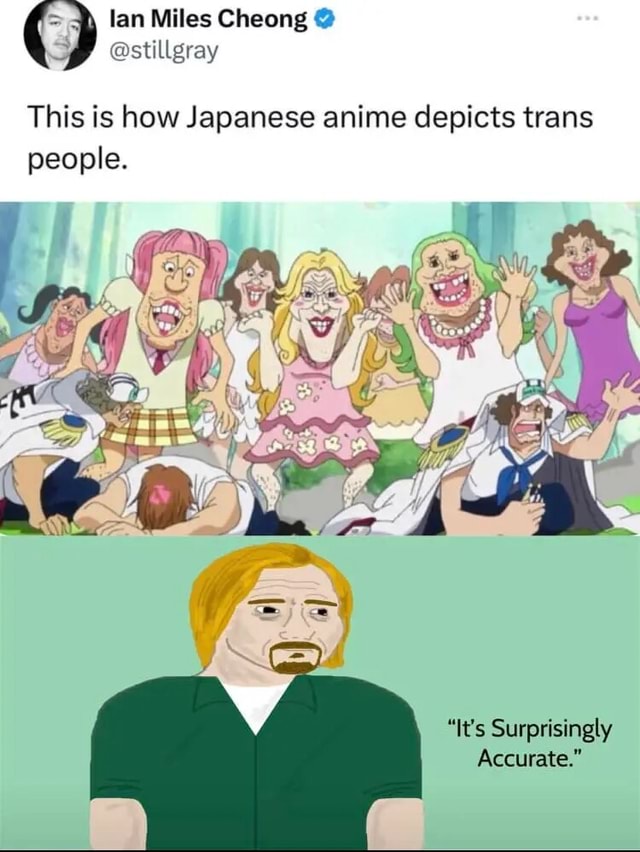 Lan Miles Cheong ww This is how Japanese anime depicts trans people ...