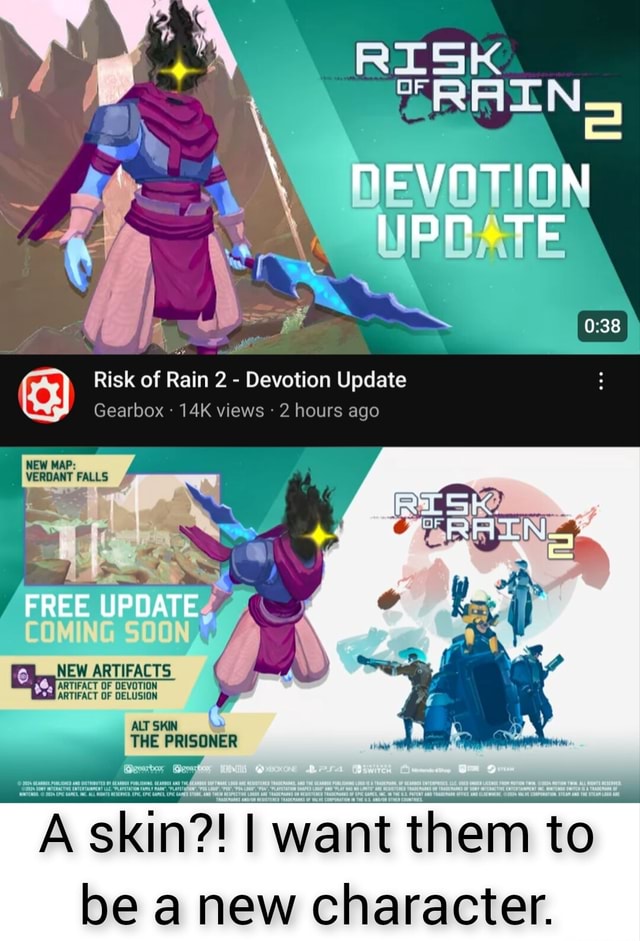 RISK Risk of Rain 2 - Devotion Update Gearbox - views - 2 hours ago ...