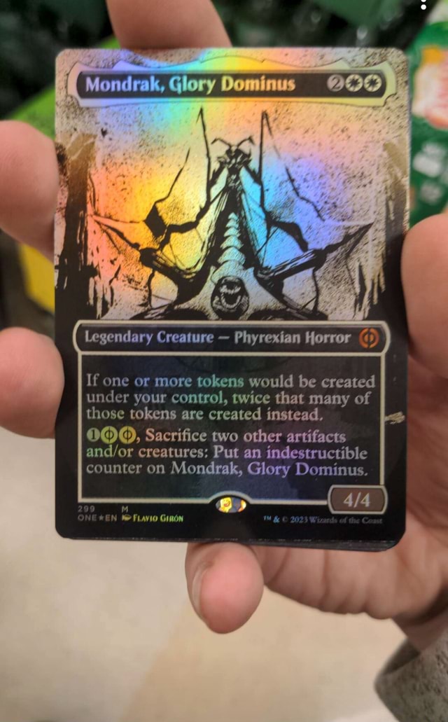 Mondrak, Glory Dominus If one or more tokens would be created under ...