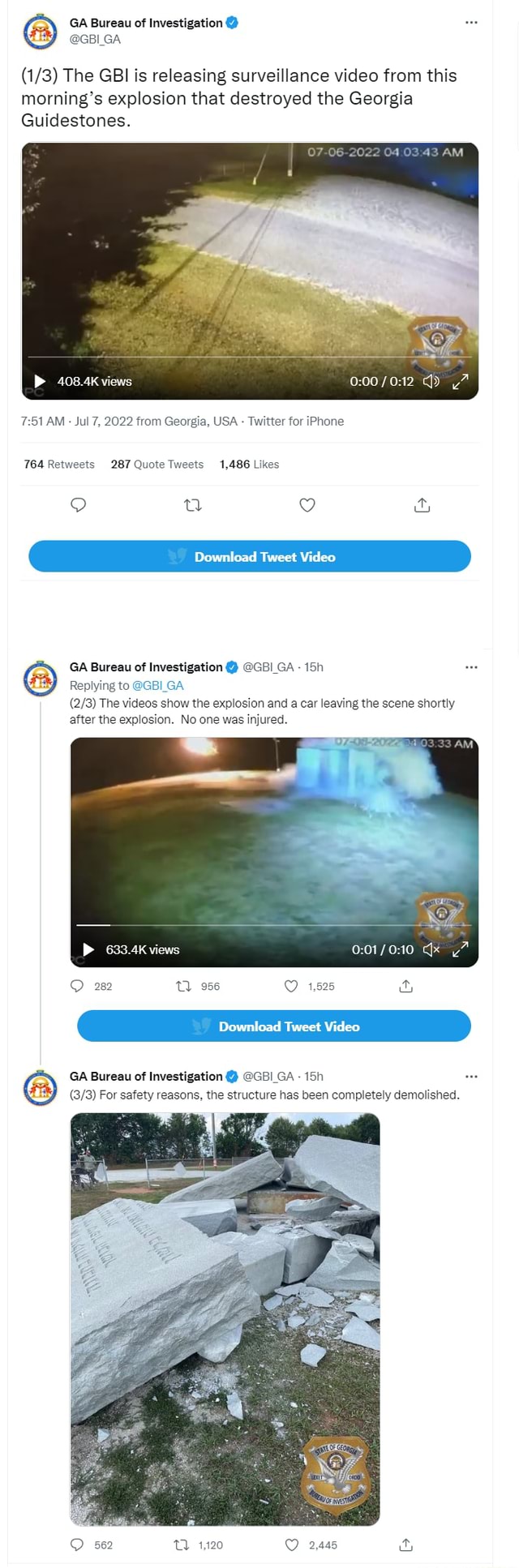 GA Bureau of Investigation The GBI is releasing surveillance video from ...