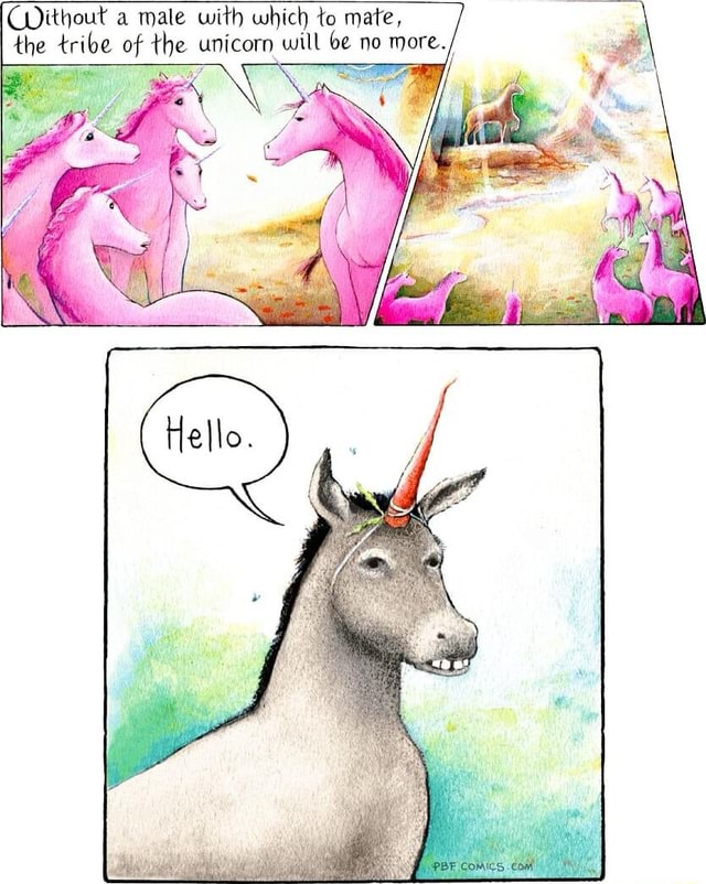 CDithout a male with which to mate, the tribe of the unicorn will be no ...