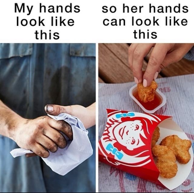 My hands so her hands look like can look like this this as - iFunny