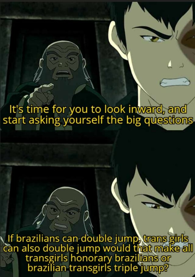 The REAL questions - Its time for you to look inWar start asking ...