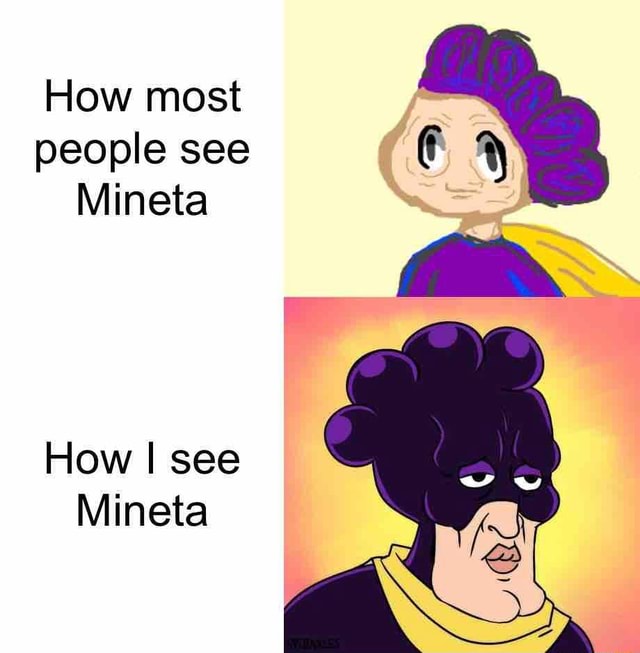 How Most People See Mineta How I See Mineta Ifunny