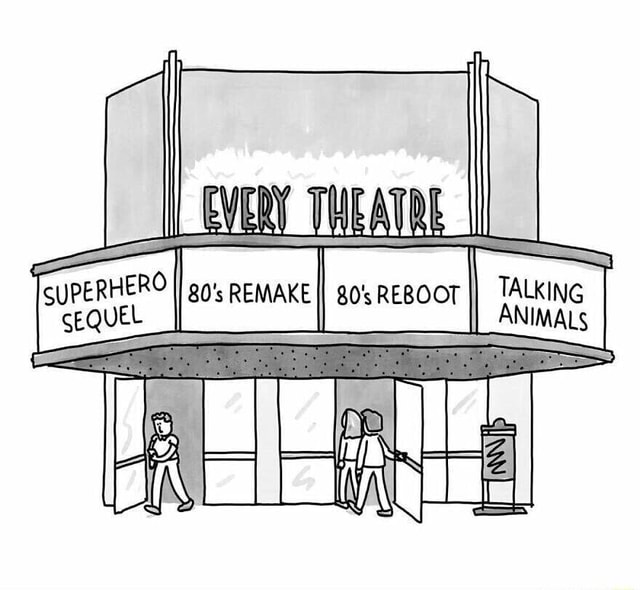 SUPERHERO I! REMAKE 80's REBOOT TALKING SEQUEL ANIMALS - iFunny