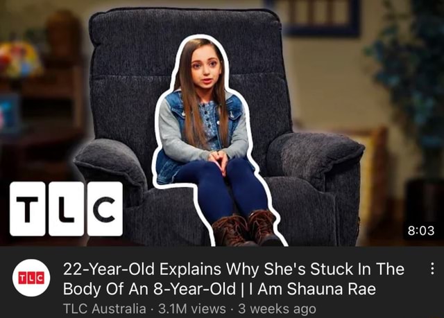 22-Year-Old Explains Why She's Stuck In The Body Of An 8-Year-Old I I Am Shauna Rae TLC ...