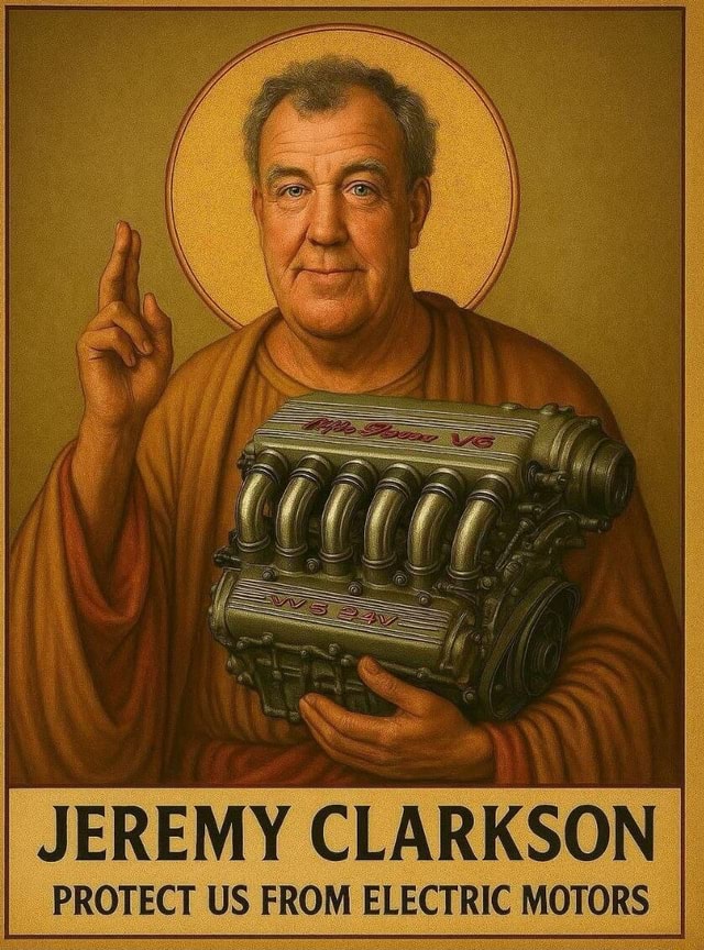 JEREMY CLARKSON PROTECT US FROM ELECTRIC MOTORS - iFunny