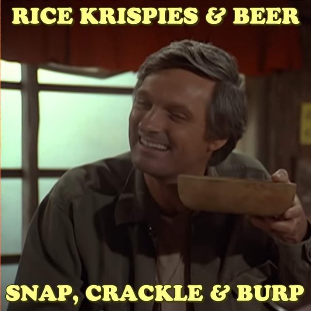 RICE KRISPIES @ BEER SNAP, CRACKLE & BURP - America’s best pics and videos