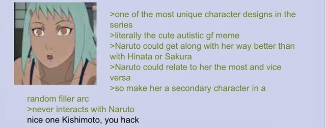 >one of the most unique character designs in the series >literally the ...