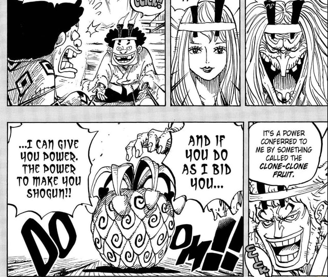 ONE PIECE THEORY - CAN GIVE YOU BOWER. THE POWER TO MAKE YOU I SHOGUN ...