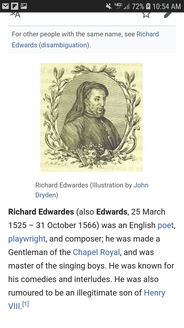 For other people with the same name, see Richard Edwards ...