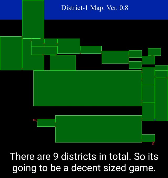 District-1 Map. Ver. 0.8 There are 9 districts in total. So its going ...