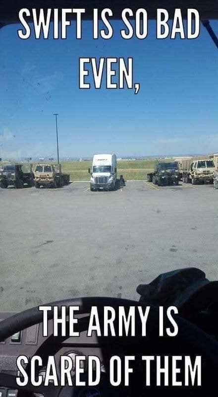 SWIFT BAD EVEN, THE ARMY IS SCARED OF THEM - iFunny
