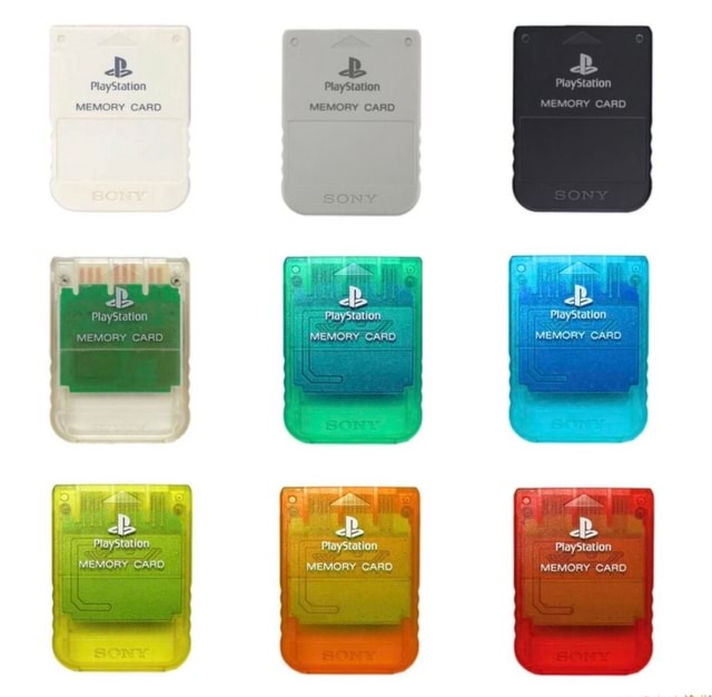 PlayStation MEMORY CARD Playstation MEMORY_ CARD PlayStation MEMORY ...