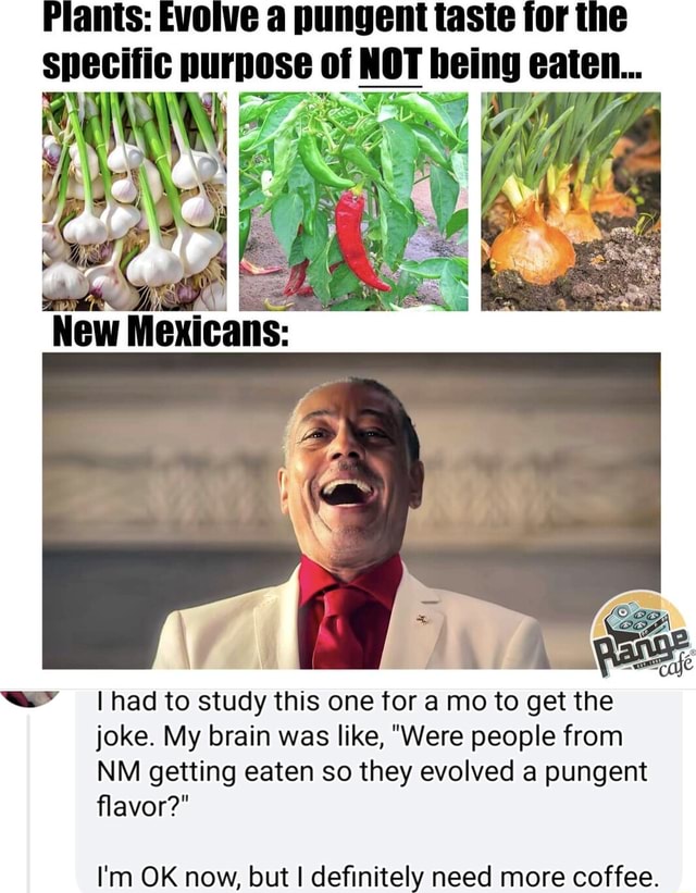 Plants: Evolve a pungent taste for the of I had to study this one tor a ...