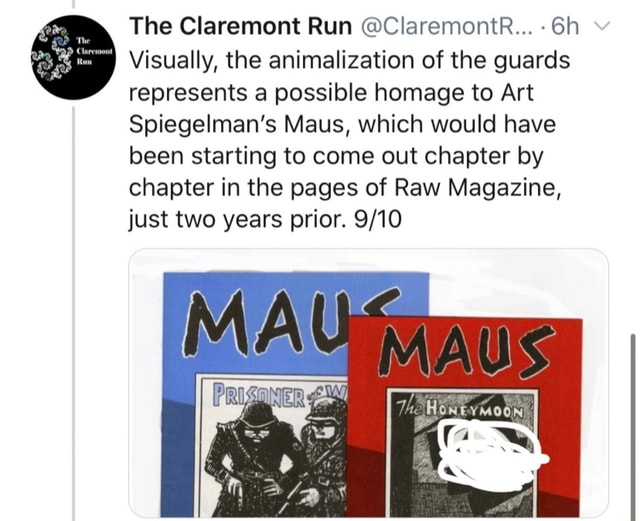 The Claremont Run @ClaremontR... Visually, the animalization of the ...