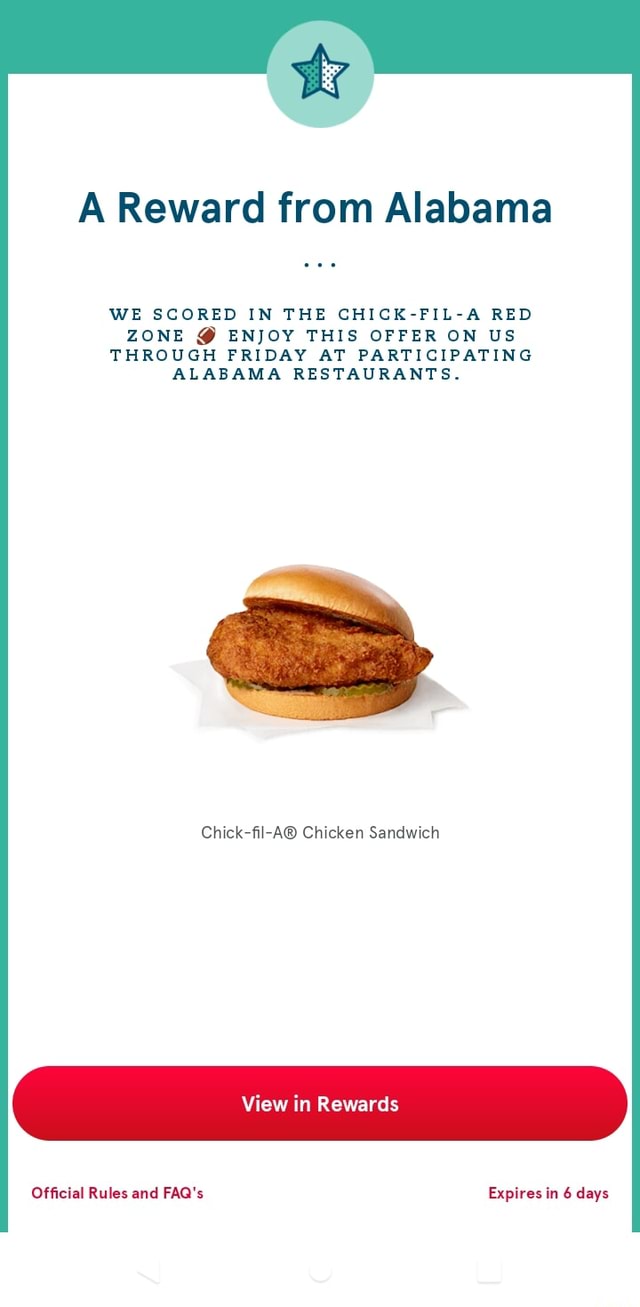 A Reward from Alabama WE SCORED IN THE CHICK-FIL-A RED ZONE @ ENJOY ...
