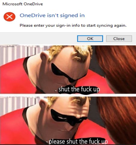 Microsoft OneDrive OneDrive isn't signed in Please enter your sign ...