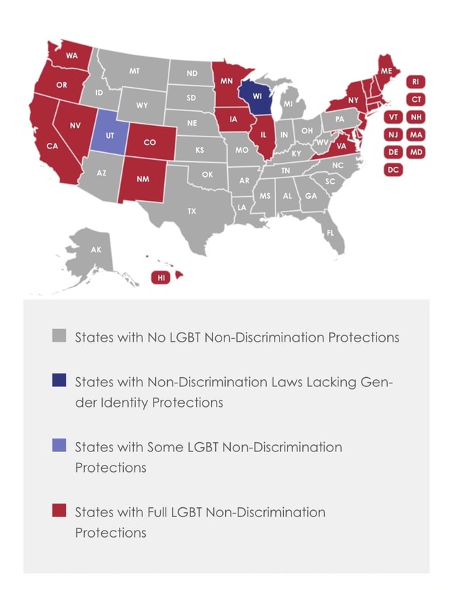 An states with No LGBT Non-Discrimination Protections States with Non ...