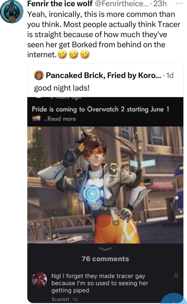 Fenrir the ice wolf @Fenrirtheice...- Yeah, ironically, this is more ...