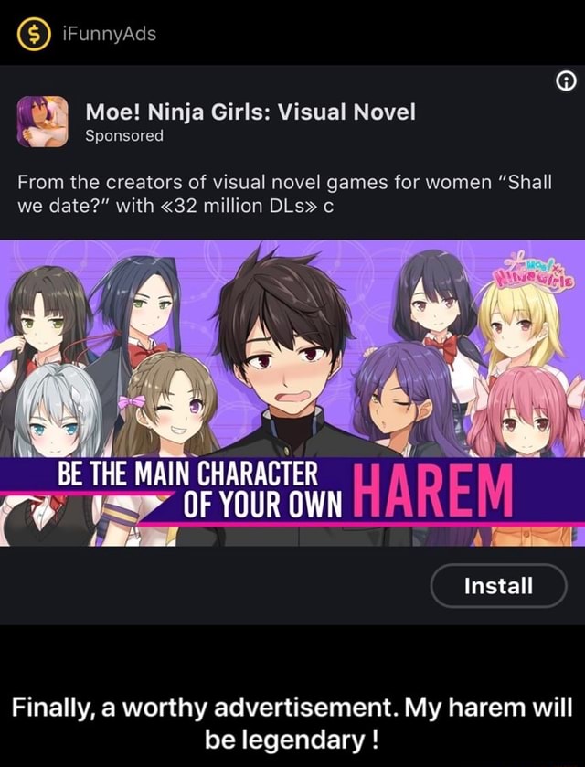 " Moe! Ninja Girls: Visual Novel From the creators of visual novel ...