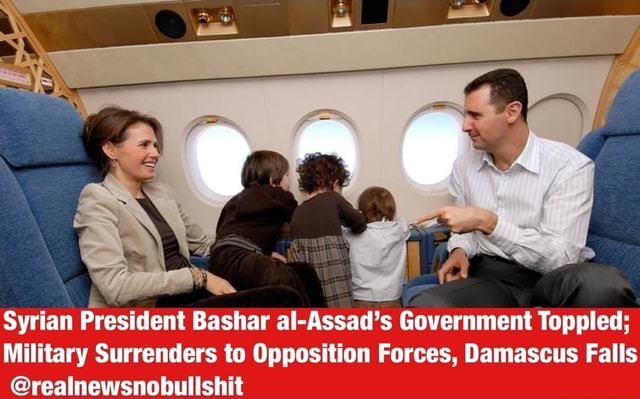 En . Syrian President Bashar al-Assad's Government Toppled; Military ...