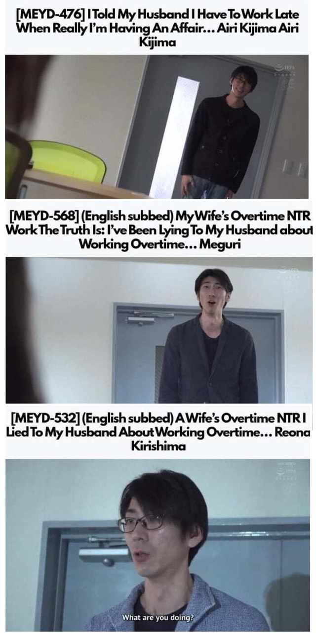 [MEYD-476] Told My Husband Have To Work Late When Really I'm Having An Affair... Airi Kijima ...