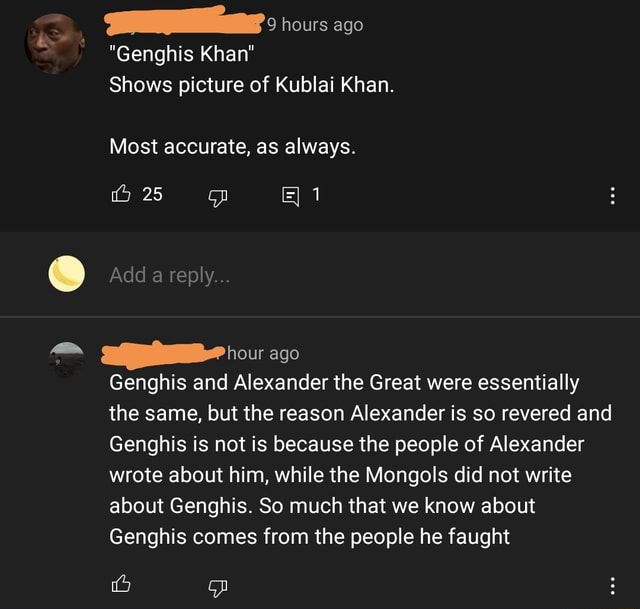 Hours ago "Genghis Khan" Shows picture of Kublai Khan. Most accurate ...