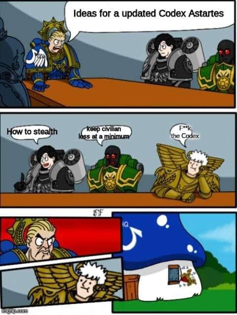 I Ideas for a updated Codex Astartes - iFunny