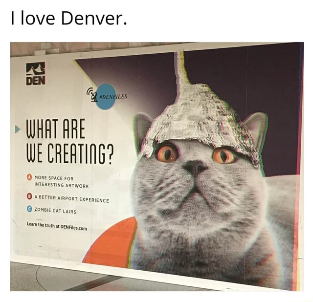 I love Denver. WE CREATING? O) more space For INTERESTING ARTWORK 0 A ...