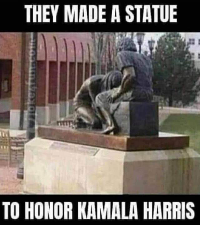 _ THEY MADE A STATUE TO HONOR KAMALA HARRIS - America’s best pics and ...