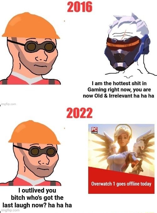 Lam the hottest shit in Gaming right now, you are now Old & Irrelevant ...