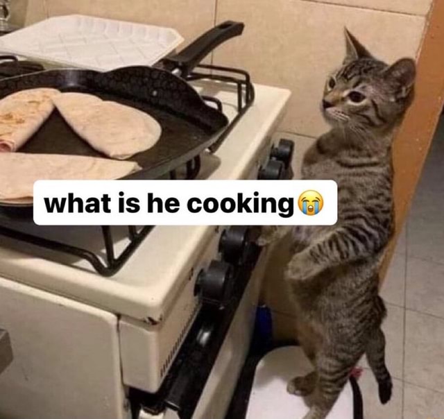 What is he cooking I kay I - iFunny