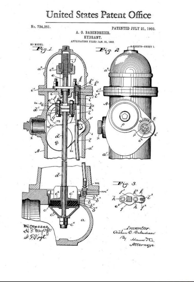 United States Patent Office No, 734,251. PATENTED JULY 21, 1903. A. 0 ...