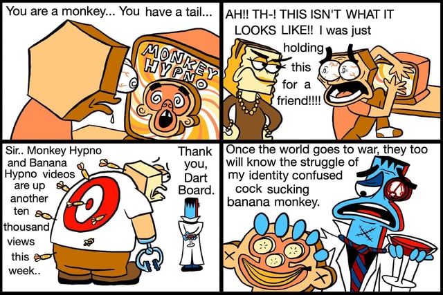 By @RGC__Comics on twitter - LOOKS LIKE!! I was just DE Sir.. Monkey ...