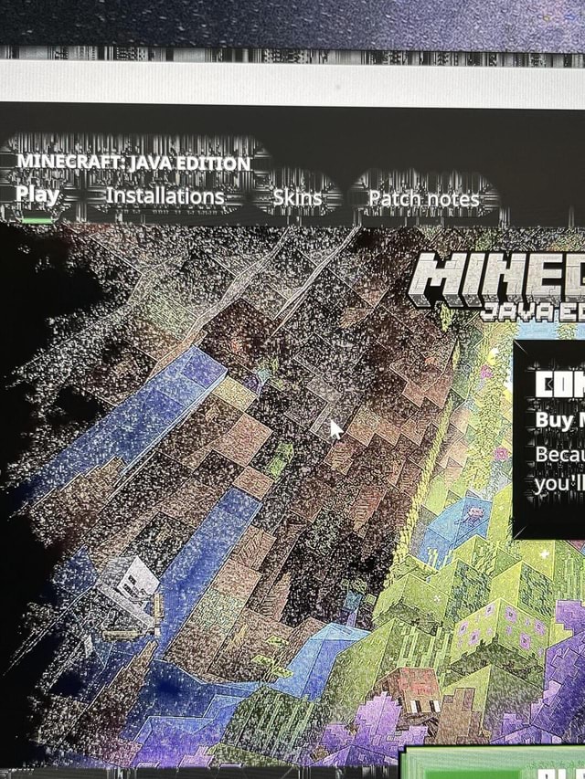 MINECRAFT: JAVA EDITION Play. Installations Skins Patch notes - iFunny